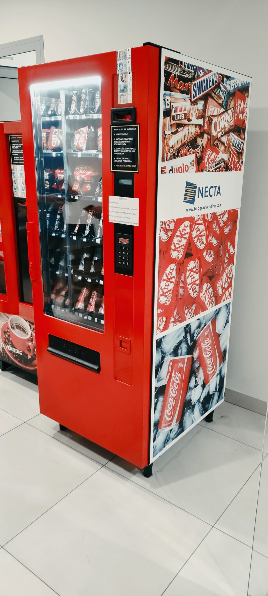 Automati za kafu | Samouslužni vending automati i aparati za hranu piće slatkiše i grickalice ...